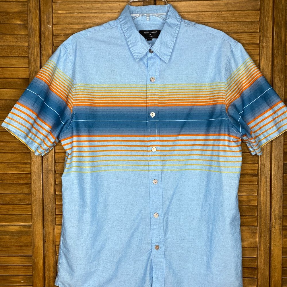Ocean Current La Los Angeles Men's Button Front Shirt… - Gem